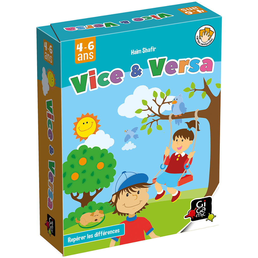 Acheter Vice & Versa - Jeu de société - Ludifolie