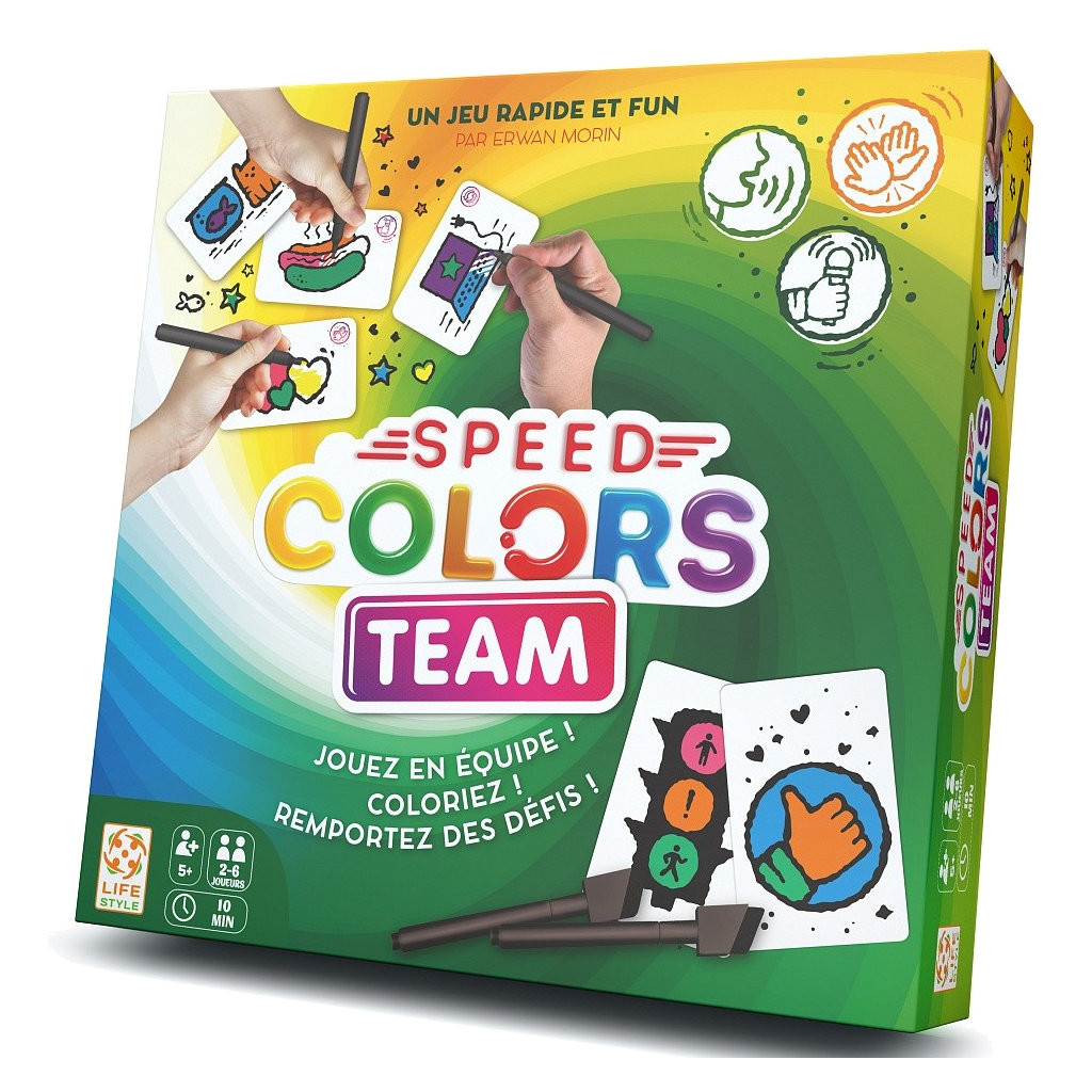 Acheter Speed Colors - Jeu de société - Ludifolie