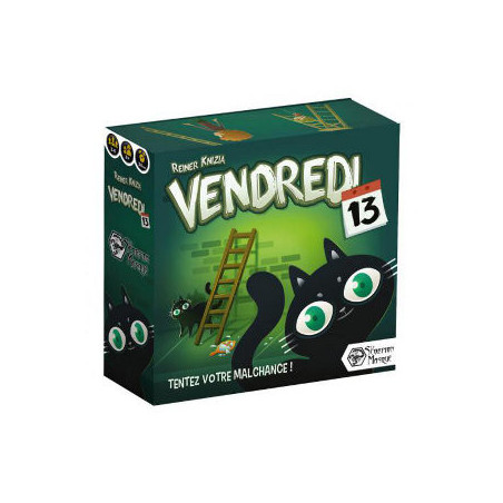 Vendredi 13 - Cartes et petits jeux - Achetez sur ludifolie