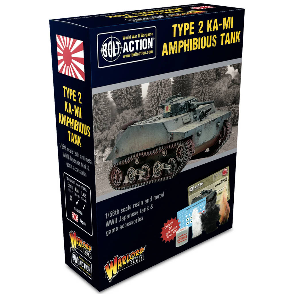 Acheter Bolt Action - Japanese Type 2 KaMi Amphibious Tank - Ludifolie