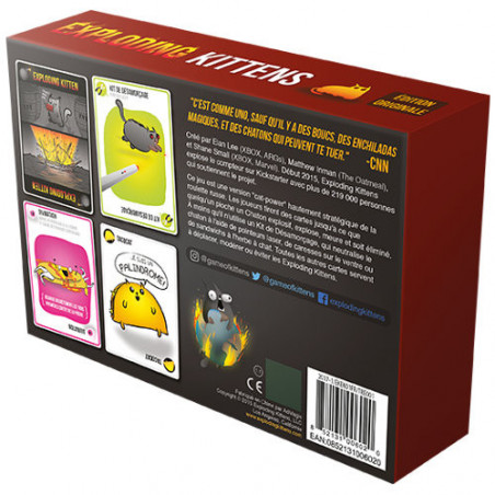 Acheter Exploding Kittens - Jeu de société - Asmodée - Ludifolie