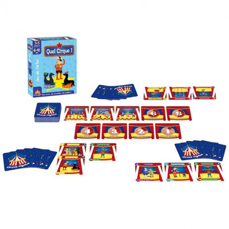Quel Cirque ! - Jeux jeunes enfants - Achetez sur ludifolie