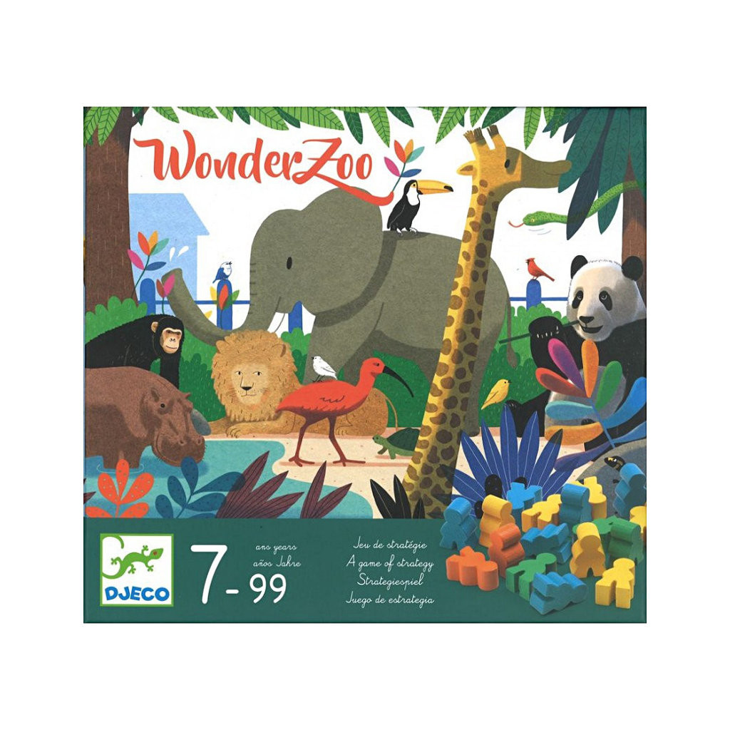 Wonderzoo - Jeux jeunes enfants - Achetez sur ludifolie